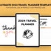 2025 Travel Planning Made Easy | DIY Vacation Workbook | Itinerary ...
