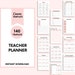 Teacher Organizer, Digital and Printable Resource for Lesson Planning ...