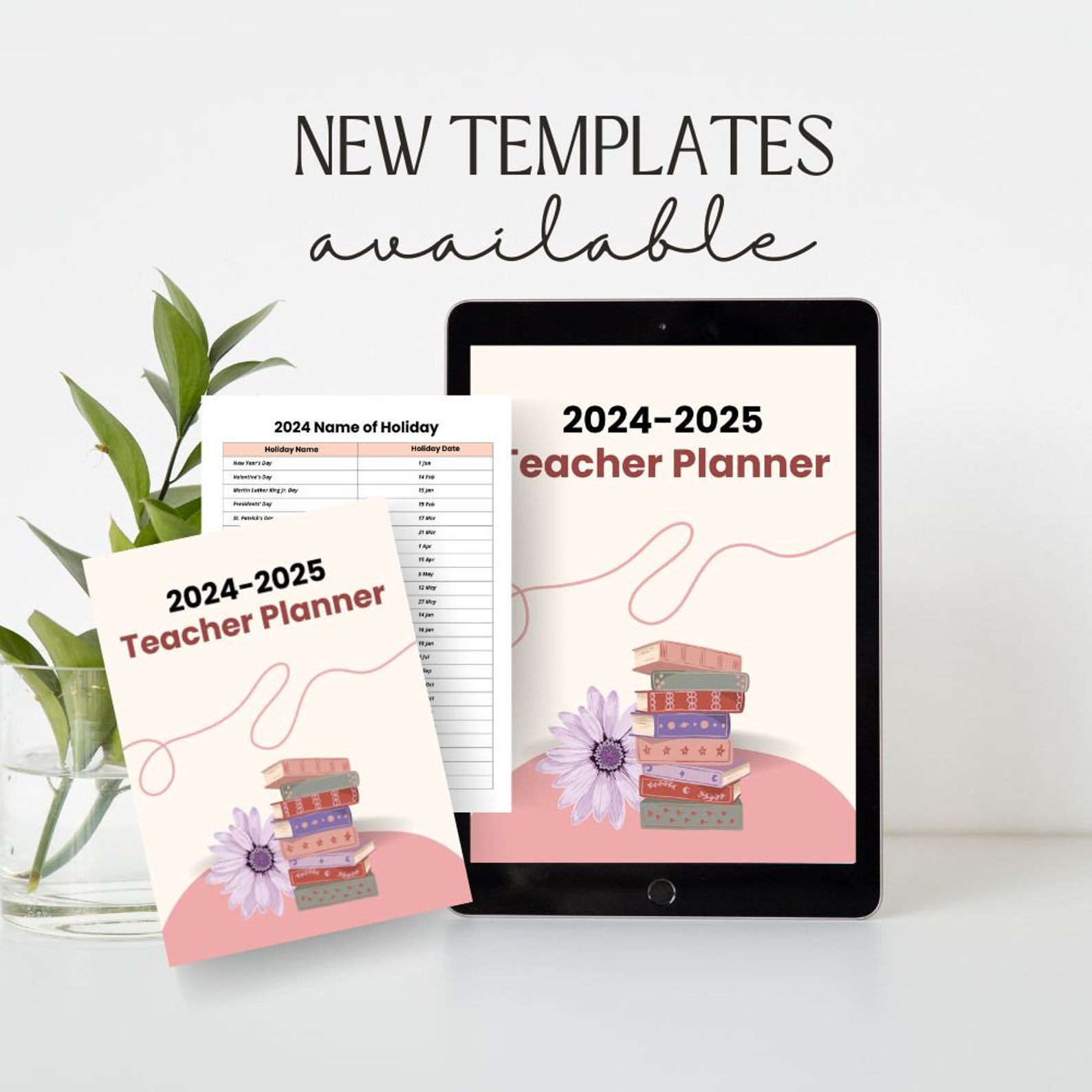 Teacher Organizer, Digital and Printable Resource for Lesson Planning ...