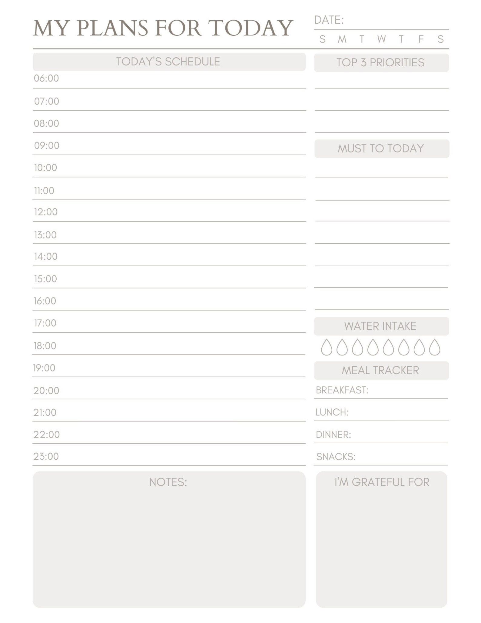 Printable Appointment Tracker, Downloadable Print, Daily Appointment ...