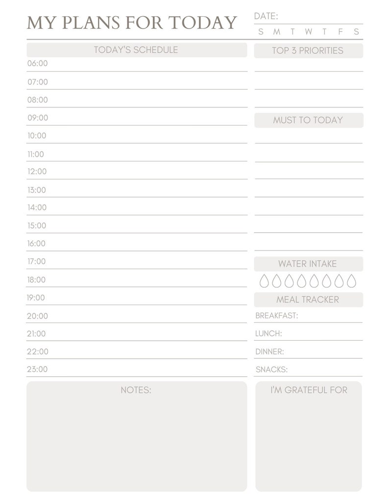 Printable Appointment Tracker, Downloadable Print, Daily Appointment ...