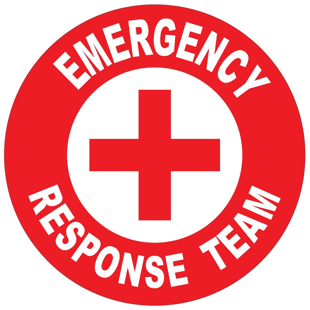 25 Emergency Response Team Hard Hat Decals - Etsy