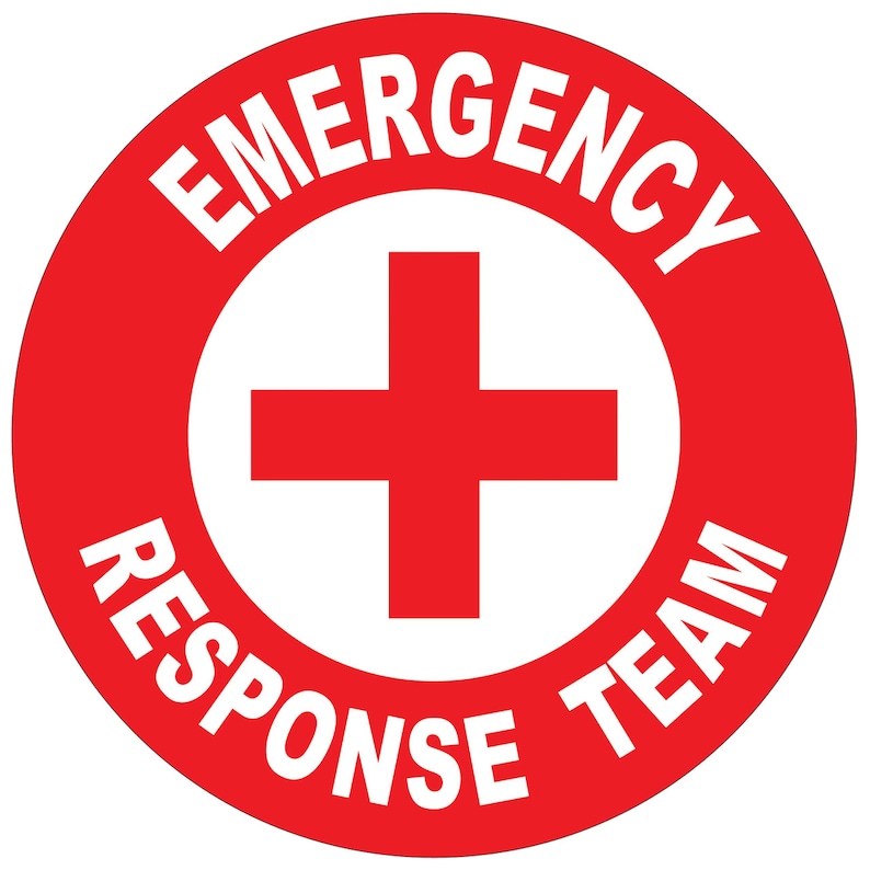 25 Emergency Response Team Hard Hat Decals - Etsy