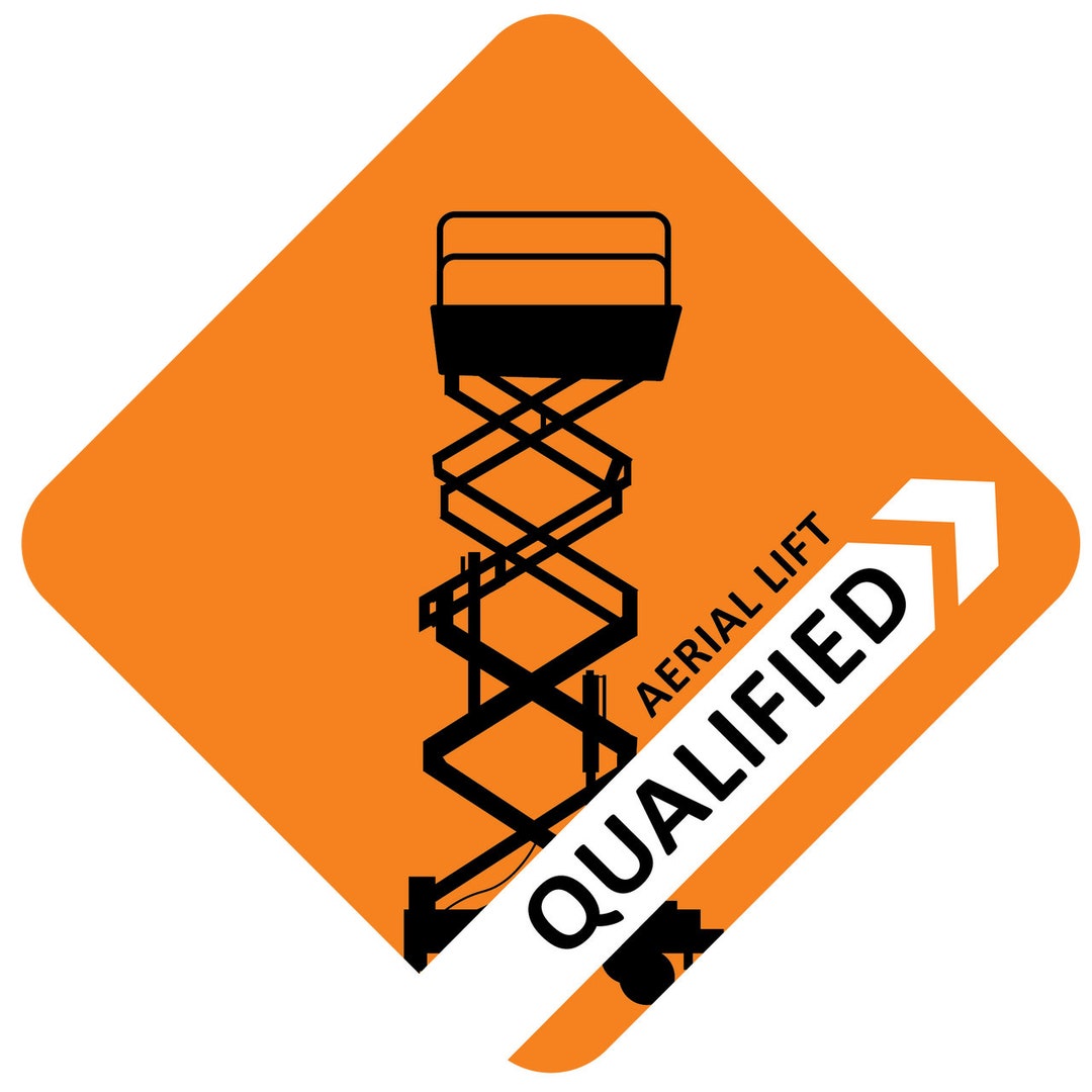 25 Aerial Lift Qualified Hard Hat Decals - Etsy
