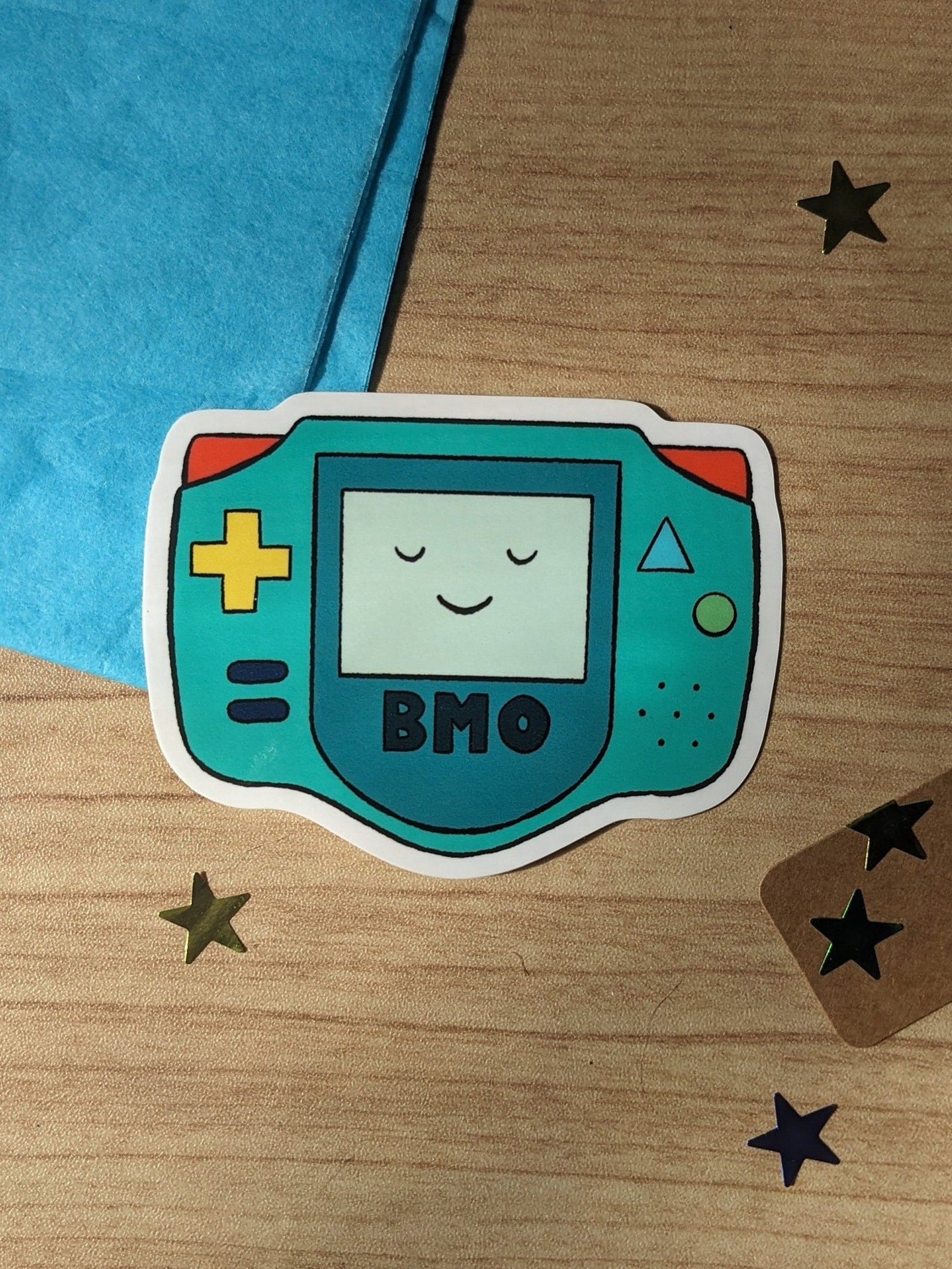 BMO Sticker Adventure Time, Game Boy Advance Sticker, Gift for Nerds ...