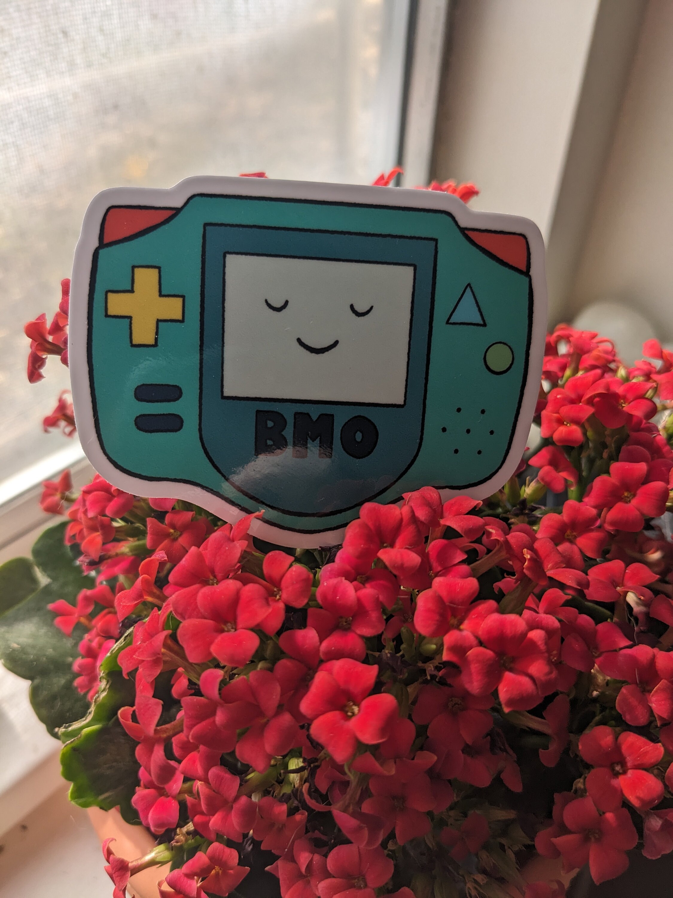 BMO Sticker Adventure Time, Game Boy Advance Sticker, Gift for Nerds ...