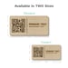 QR-Code-Zeichen QR-Code Magnet aus Holz Social Media QR & Zahlung Qr ...