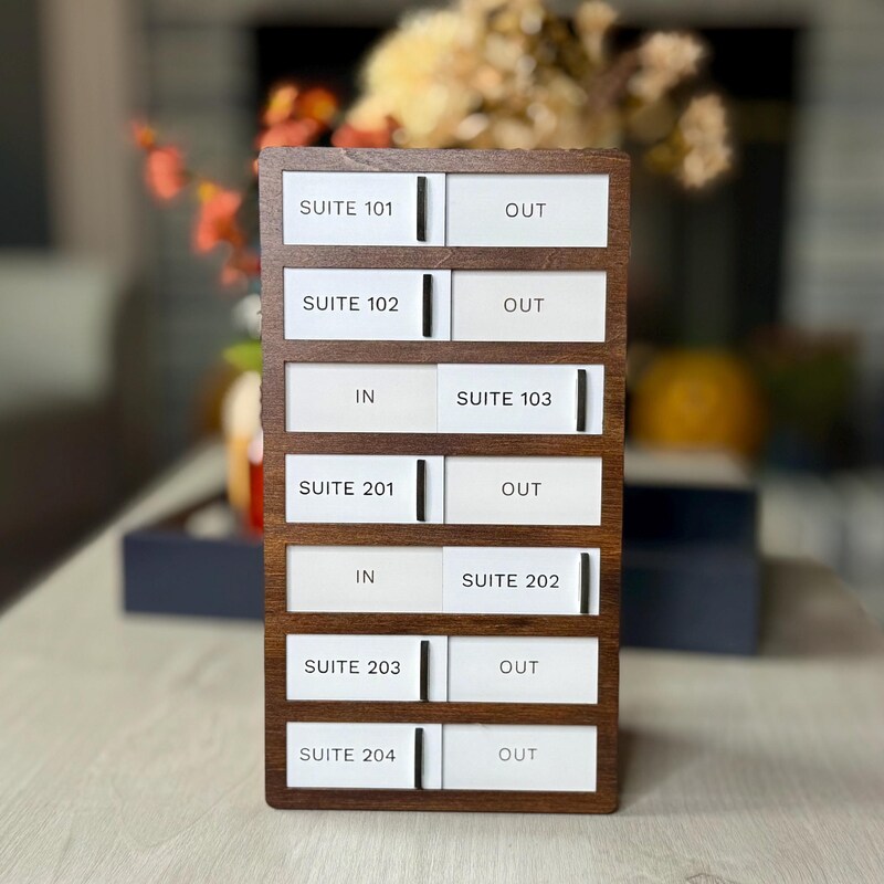 Out of Office Door Sign - Etsy