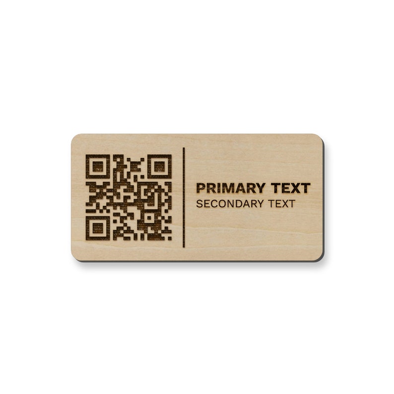 QR-Code-Zeichen QR-Code Magnet aus Holz Social Media QR & Zahlung Qr ...