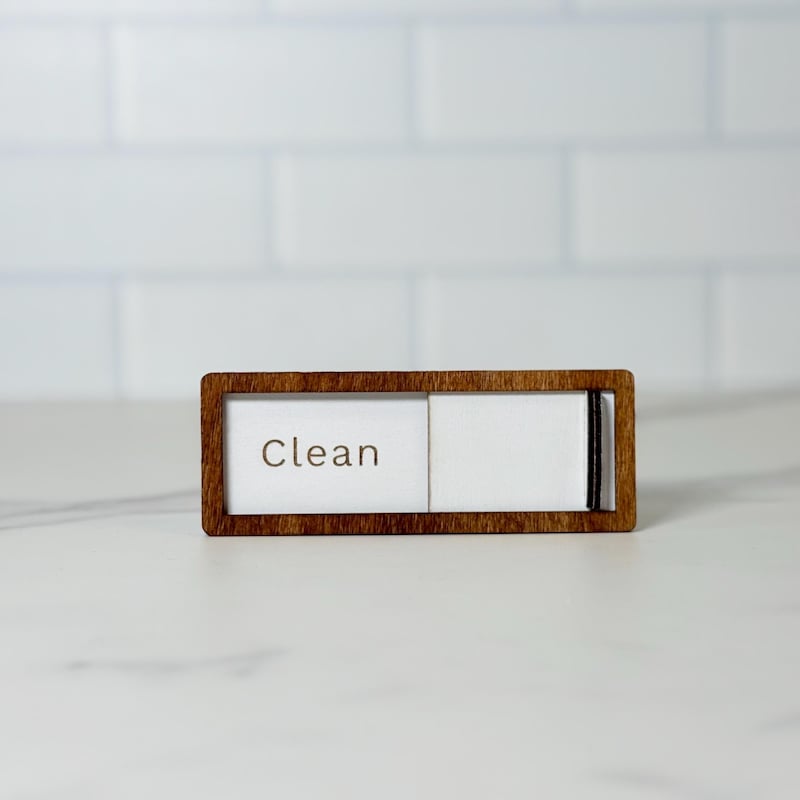 Clean Dirty Dishwasher Sign - Etsy