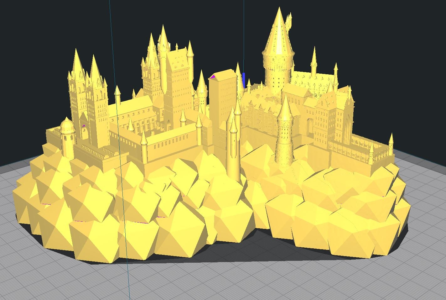 Hogwarts Castle 3D Print - Etsy