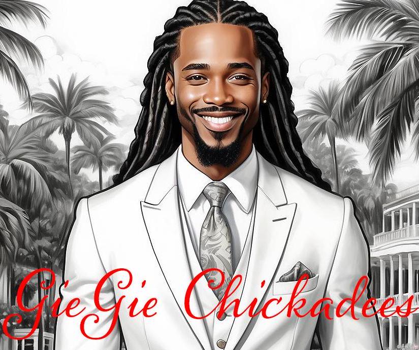 African Men Elegant Swagger Coloring Book Pages Sheets Digital ...