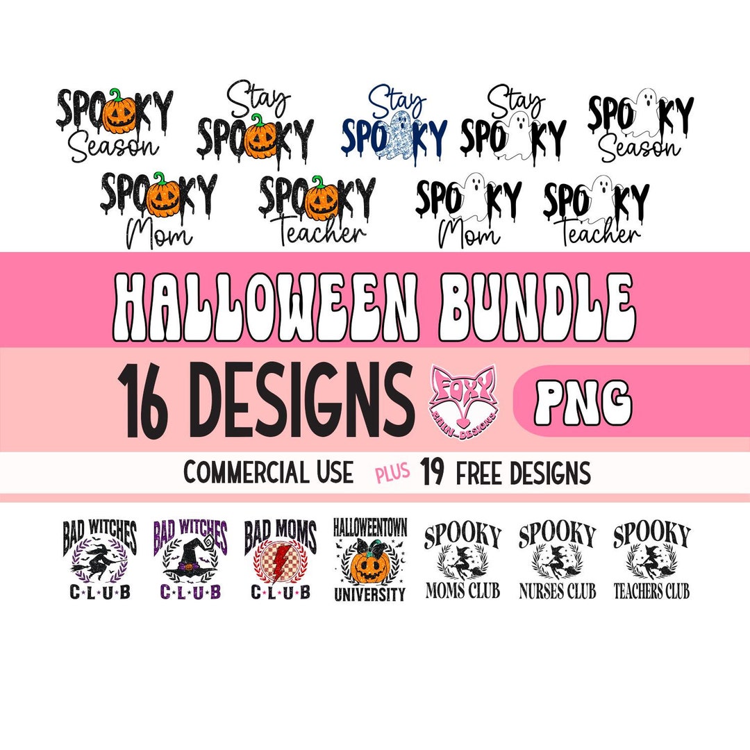 Spooky Halloween Bundle Png, Top Seller Trending Now Png, Popular Best ...