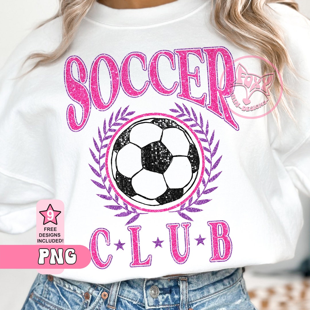 Soccer Sublimation Design, Soccer Png, Soccer Ball Png, Trendy ...