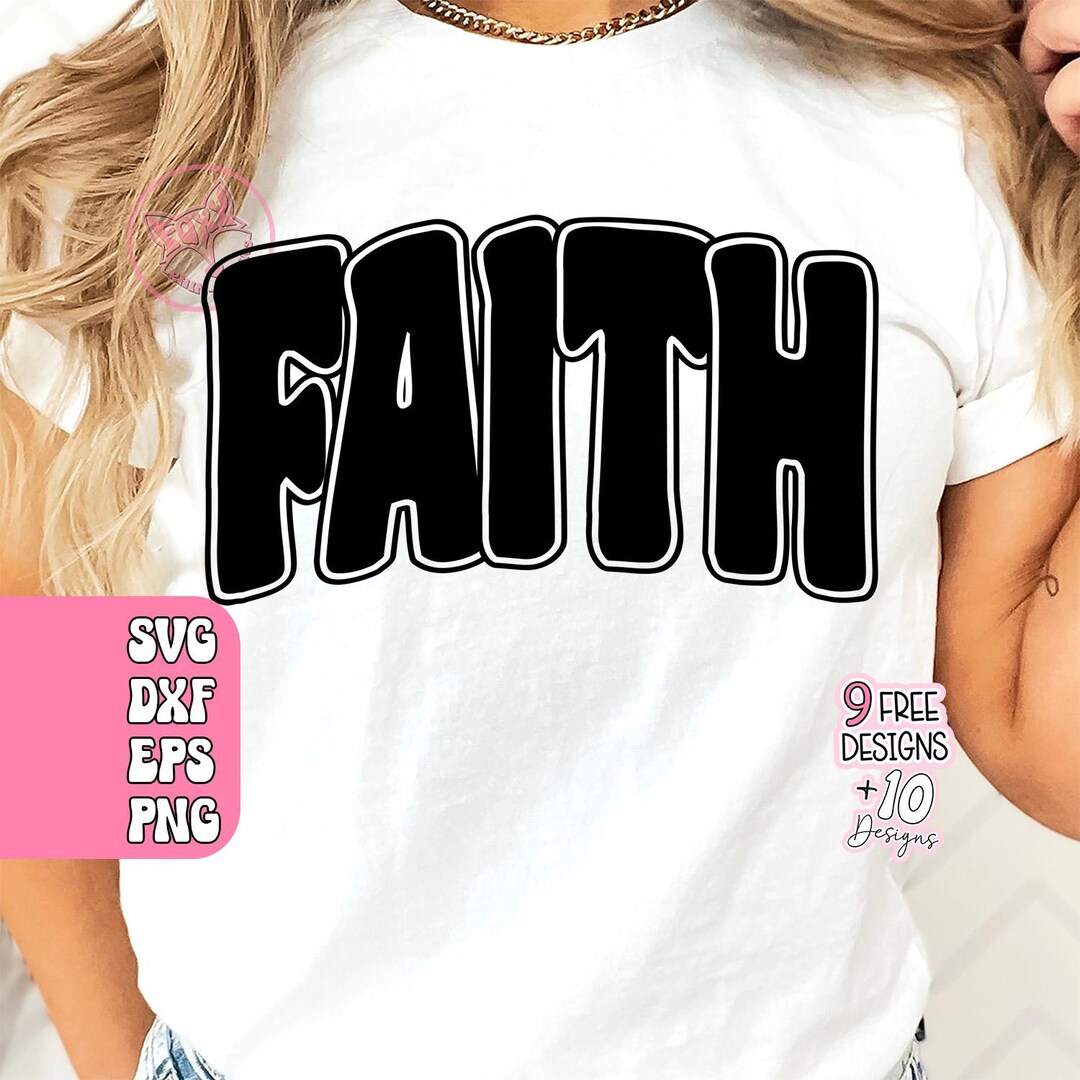 Faith Svg, Faith Png, Christian Svg, Jesus Svg, Religious Svg, Faith ...