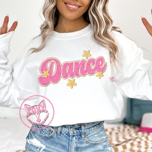 Dance Chenille PNG Faux Embroidery Sublimation Design Digital Download Top Sellers Trending Now ...