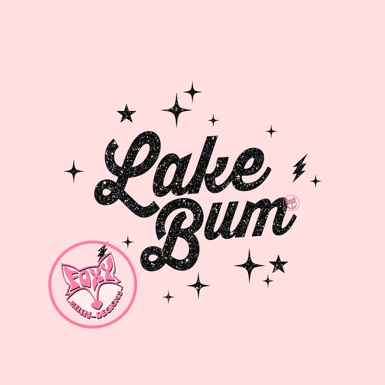 Lake Bum Funny Png, Popular Right Now Faux Embroidery Glitter Patch Png ...