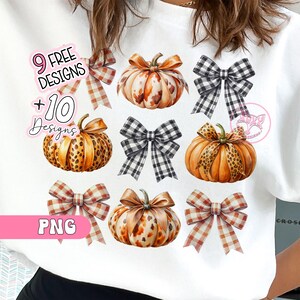 Coquette Checkered Fall Leopard Print Cowhide Pumpkins Png Popular Png ...