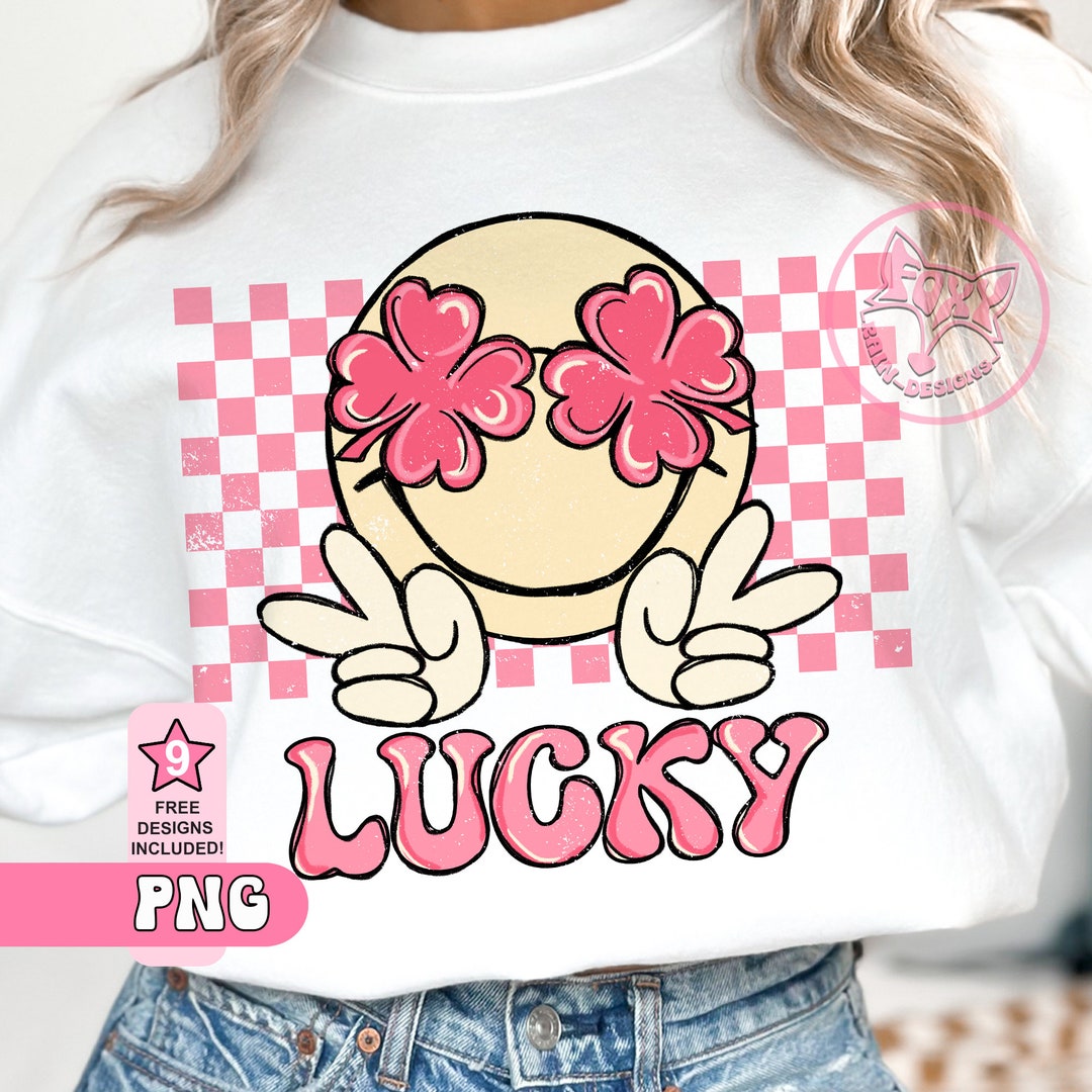 Lucky Smiley Saint Patricks Day PNG, Smile Face Checker St Patricks Day ...