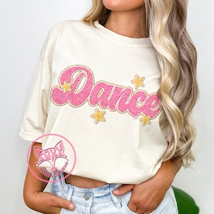 Dance Chenille PNG Faux Embroidery Sublimation Design Digital Download Top Sellers Trending Now ...