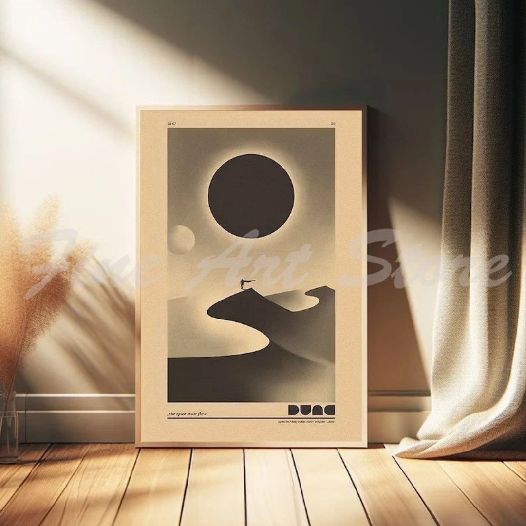 Dune Posters Arrakis Poster Dune Film Print Posters Atreides Dune ...