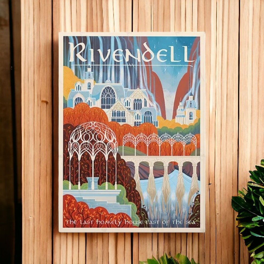 Lord of the Rings Posters LOTR Art the Hobbit Art Digital Wall Indoor ...