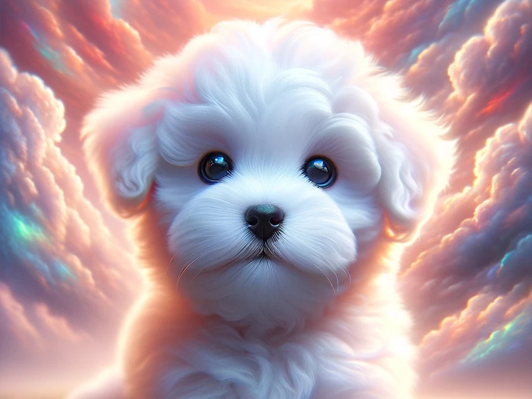 Bichon Frise Adult Wallpaper for iPhone - Etsy