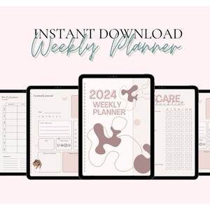 2024 Weekly Digital Planner - Etsy