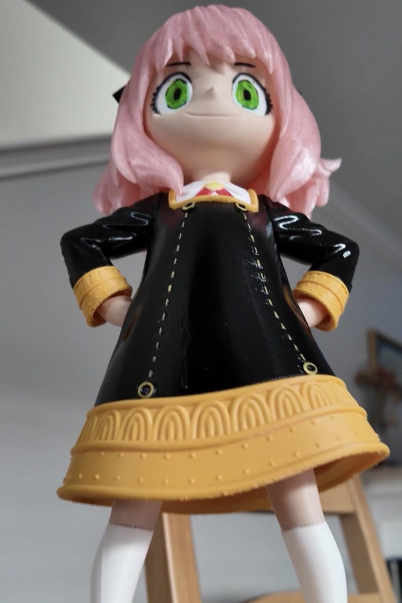 Anya Forger Spy X Family Figure - Etsy