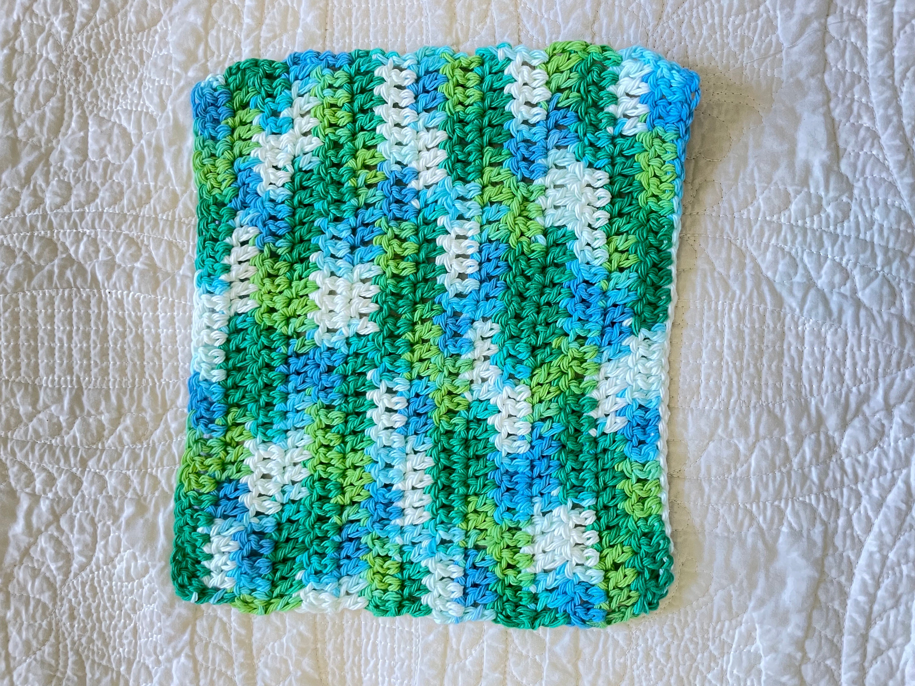 Simple Handmade Crochet Washcloths - Set of 3 - Etsy