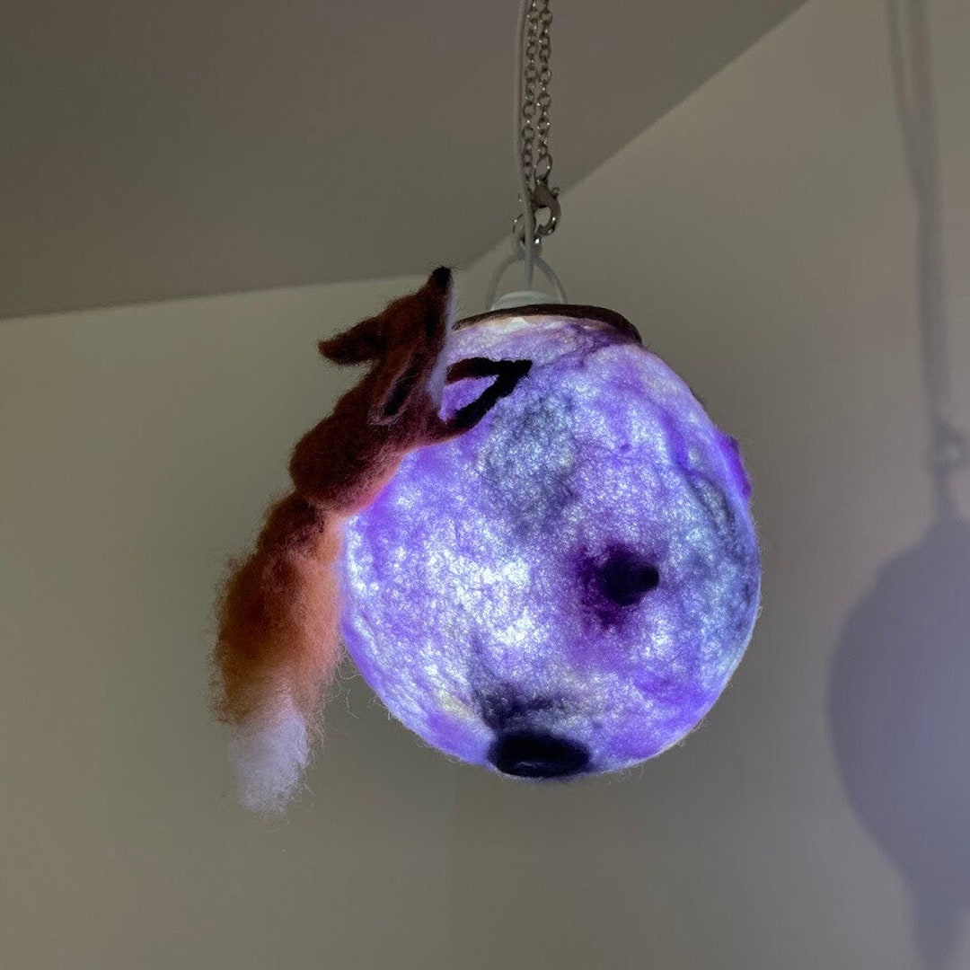 Nature-themed Kids Lamp, Magical Light, Unique Bedroom Nature Lamp ...