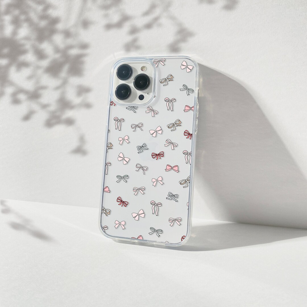 Coquette Bows Phone Case for iPhone 15 14 13 12 Mini 11 XR XS X 7 8 ...