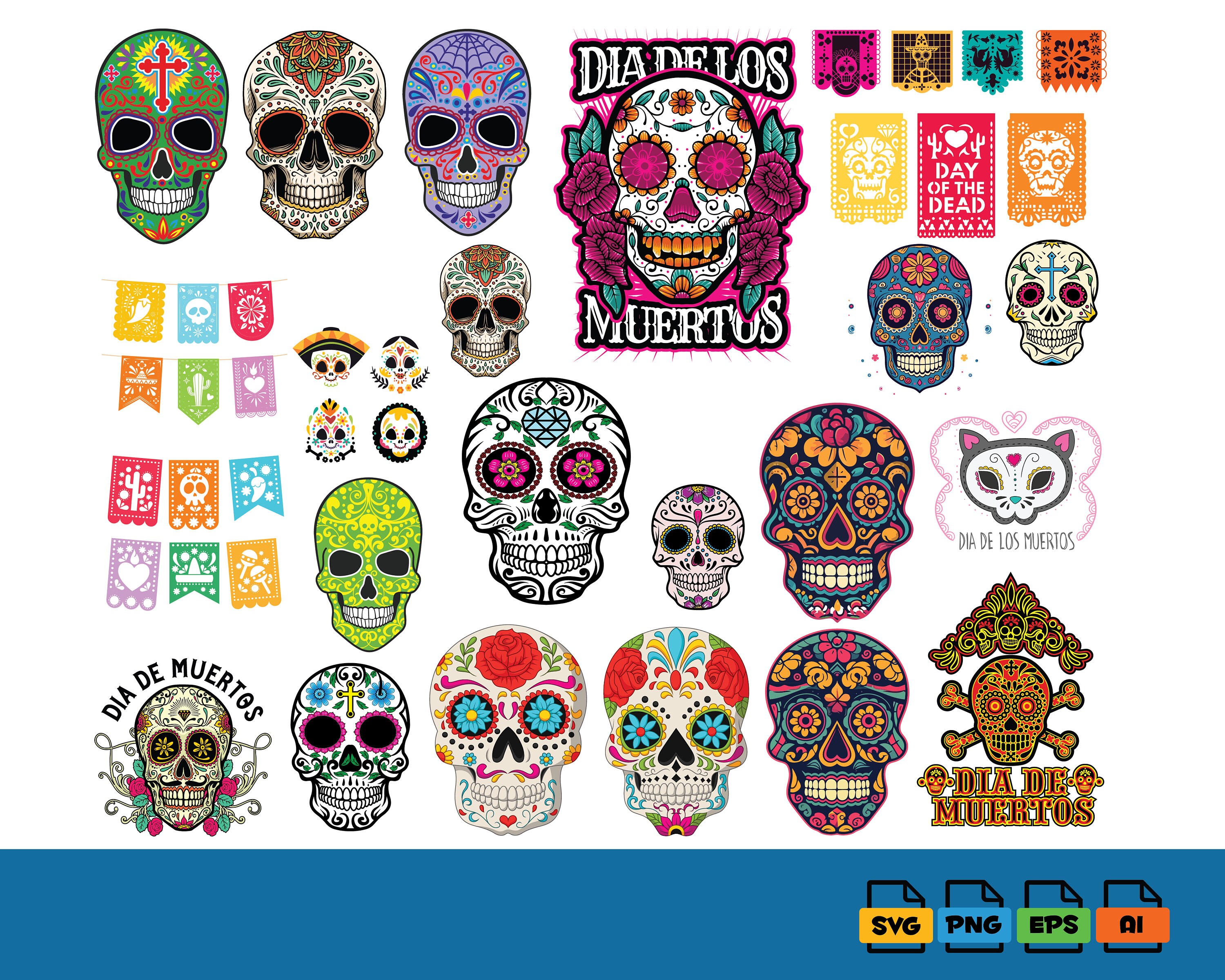 Mexico Mega Set SVG PNG Formats Ready to Use for Cricut and Canva ...