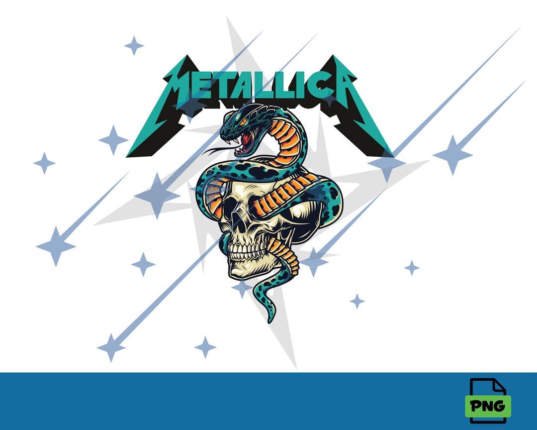 Metallica 2 PNG Formats Ready to Use for Cricut and Canva Transparent ...