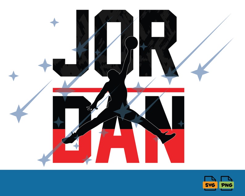Jordan SVG and PNG Formats Ready to Use for Cricut and Canva ...