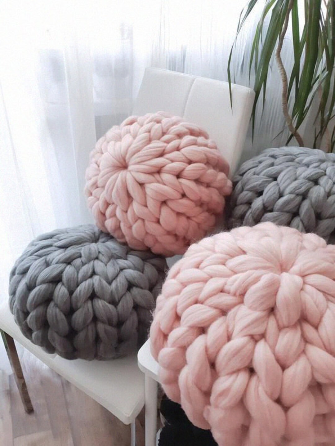 Thick Merino Wool Decorative Pillows, Decorative Cushions, Cozy Home ...