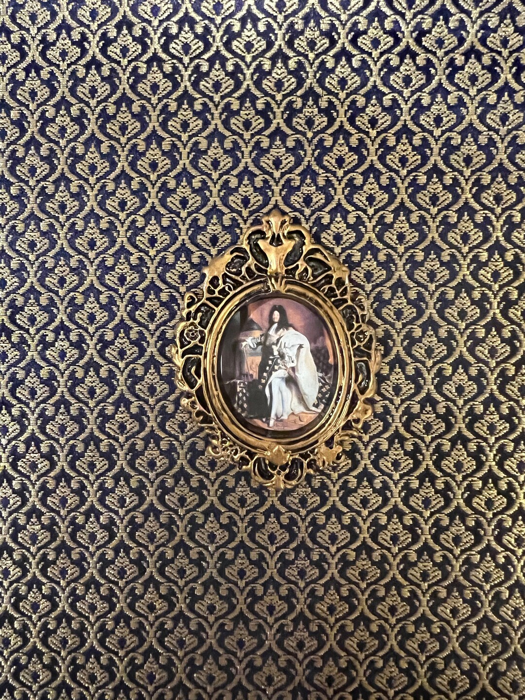 Miniature Painting/replica of Louis XIV, Dollhouse Art - Etsy