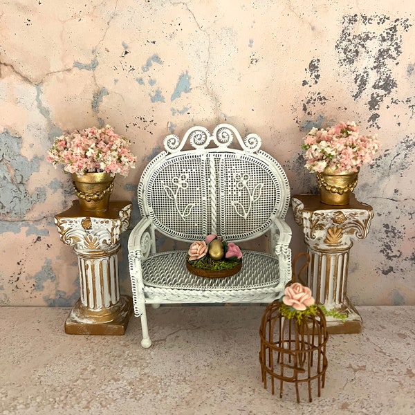 Victorian Wire Chair - Etsy