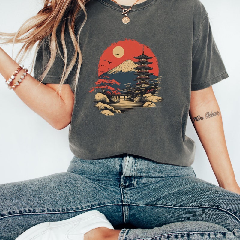Japanese Graphic T Shirts - Etsy