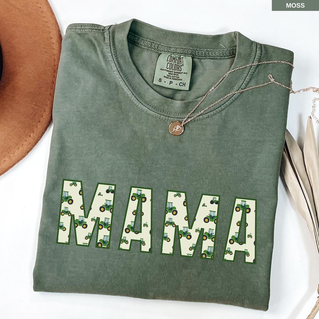 Farming Mama Shirt | Tractor Mama T-shirt | Farm Mom Tee | Tractor Mom ...