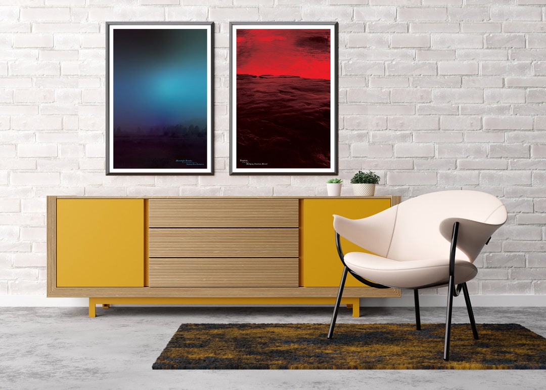 2 Image Set of Classical Music Wall Art Posters. Beethoven and Mozart ...