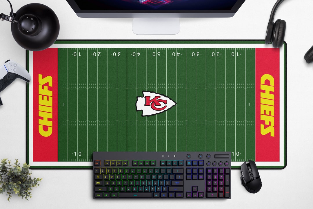 Kansas City Chiefs Field Stadium XL Desk Mat, Desk Pad, Large ...
