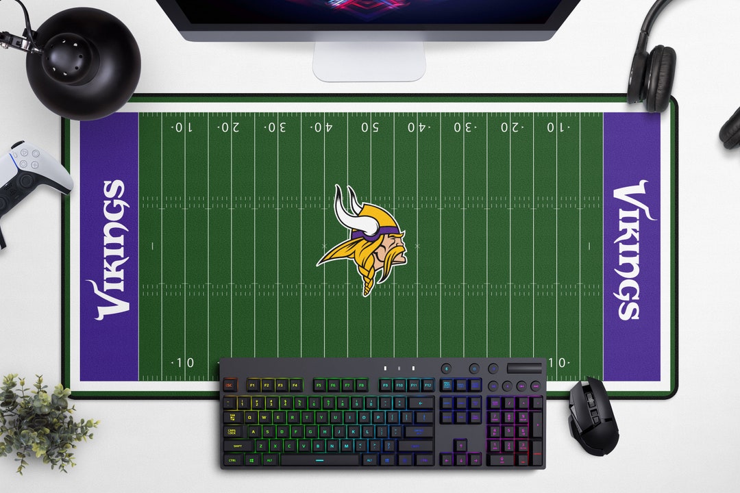 Minnesota Vikings Field Stadium XL Desk Mat, Desk Pad, Large Mousepad ...