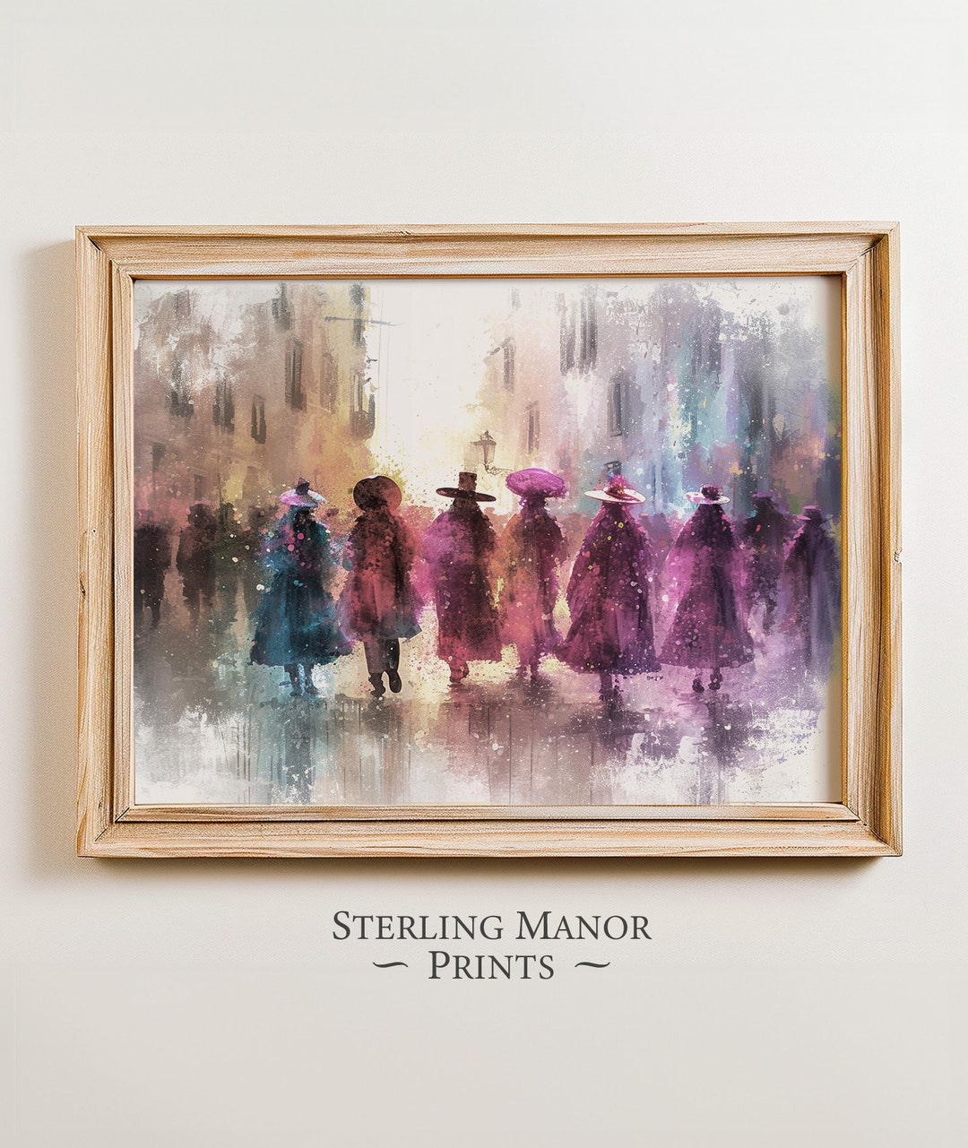 Second Line Mardi Gras Vintage Parade Digital Download Printable Wall ...