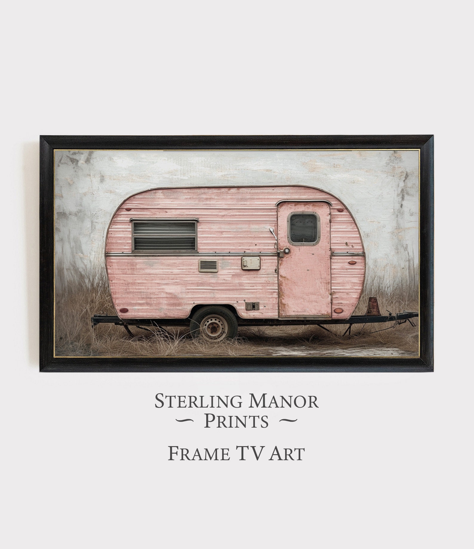 Vintage Campers Retro Caravan Samsung Frame TV Art Collection 1505 - Etsy