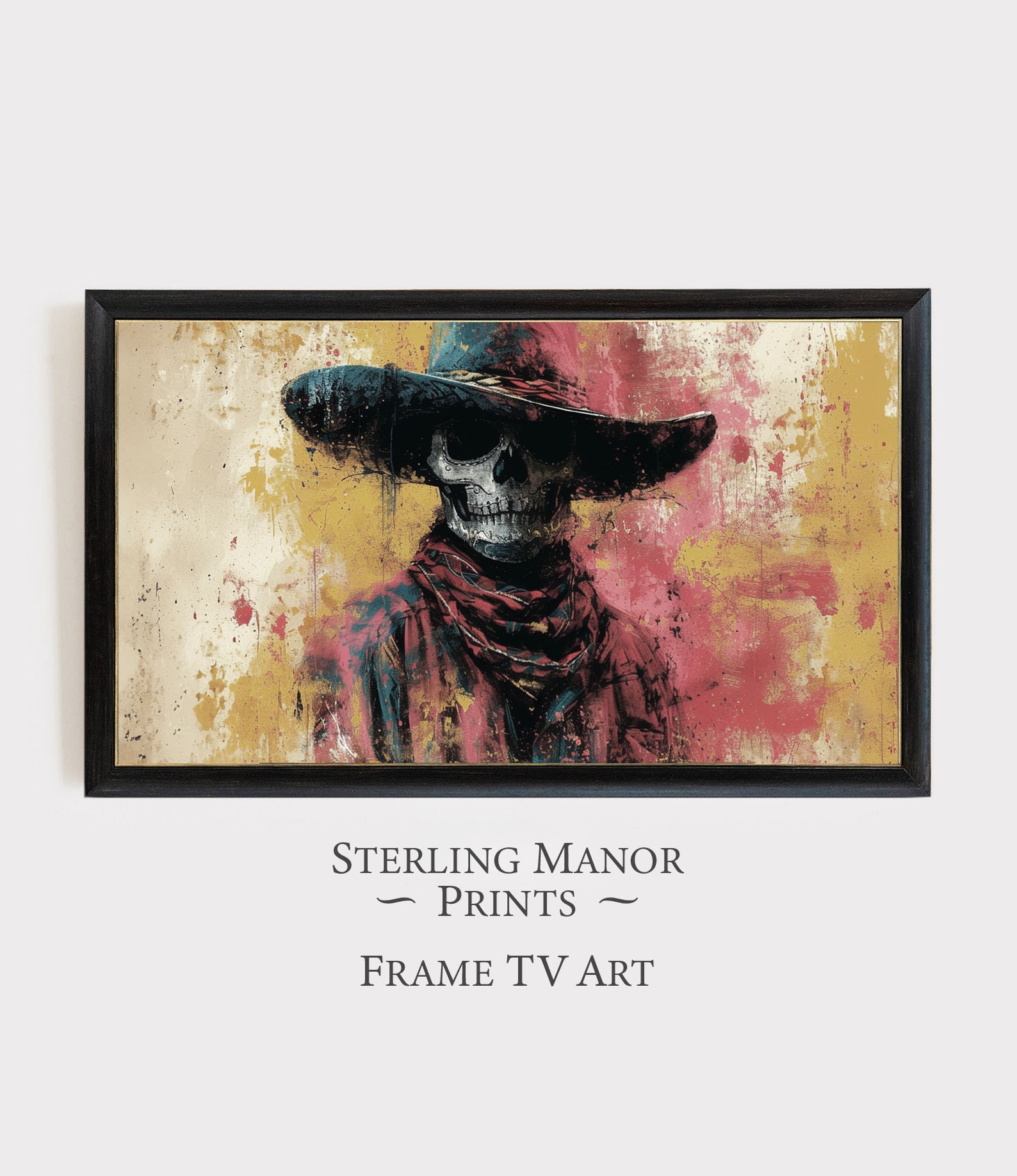 Day of the Dead Bundle 1 Vintage Skeleton Frame TV Art Set 4728 - Etsy