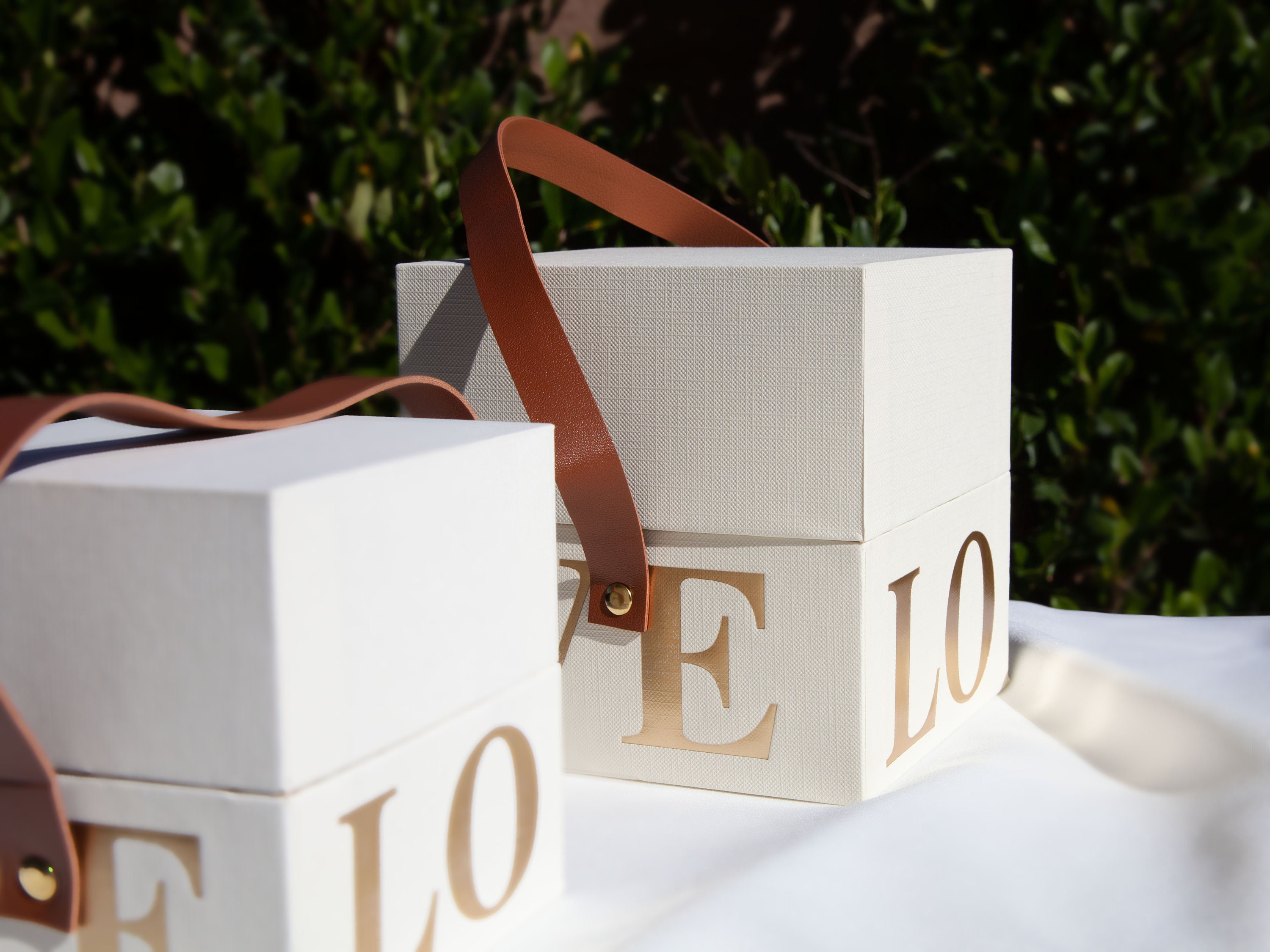 LOVE Gift Box, Red Gift Box, White Cream Gift Box, Wedding Favor Box ...