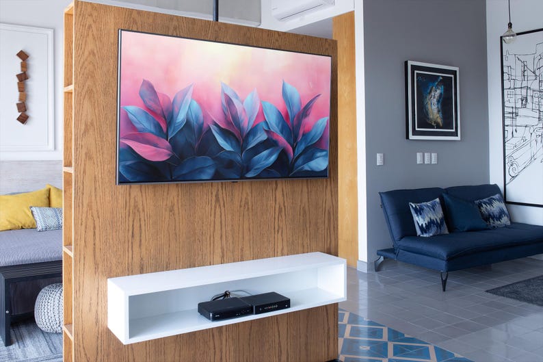 Abstract Botanical 9 Digital Download, Frame TV Art, Smart TV Art ...