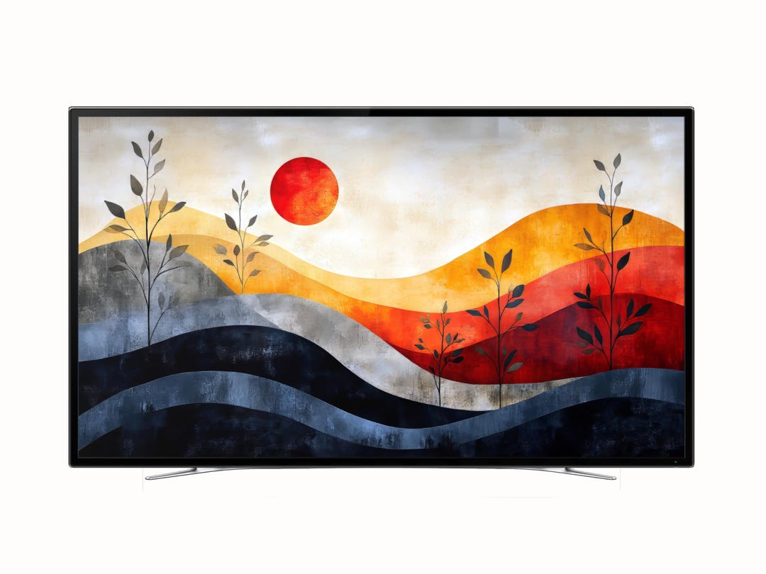 Abstract Botanical 6 Digital Download, Frame TV Art, Smart TV Art ...