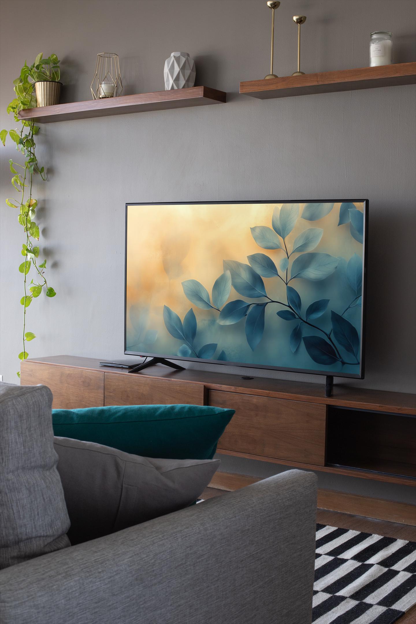 Abstract Botanical 8 Digital Download, Frame TV Art, Smart TV Art ...